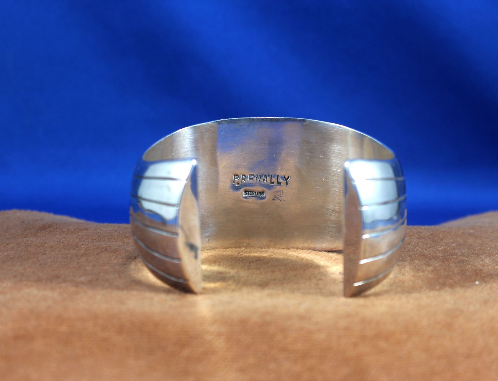 Natural Coral and Sterling Silver Cuff Bracelet, Vintage Navajo ...
