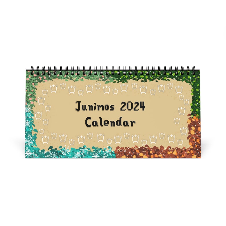 Biege Junimos 2024 Desk Calendar - Etsy