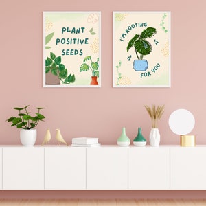 Plant Theme Classroom Posters for Student Motivation and Inspiration ...