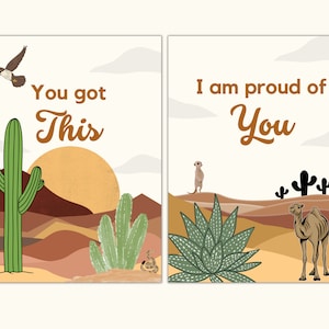 Desert Theme Classroom Posters for Student Motivation and Inspiration ...