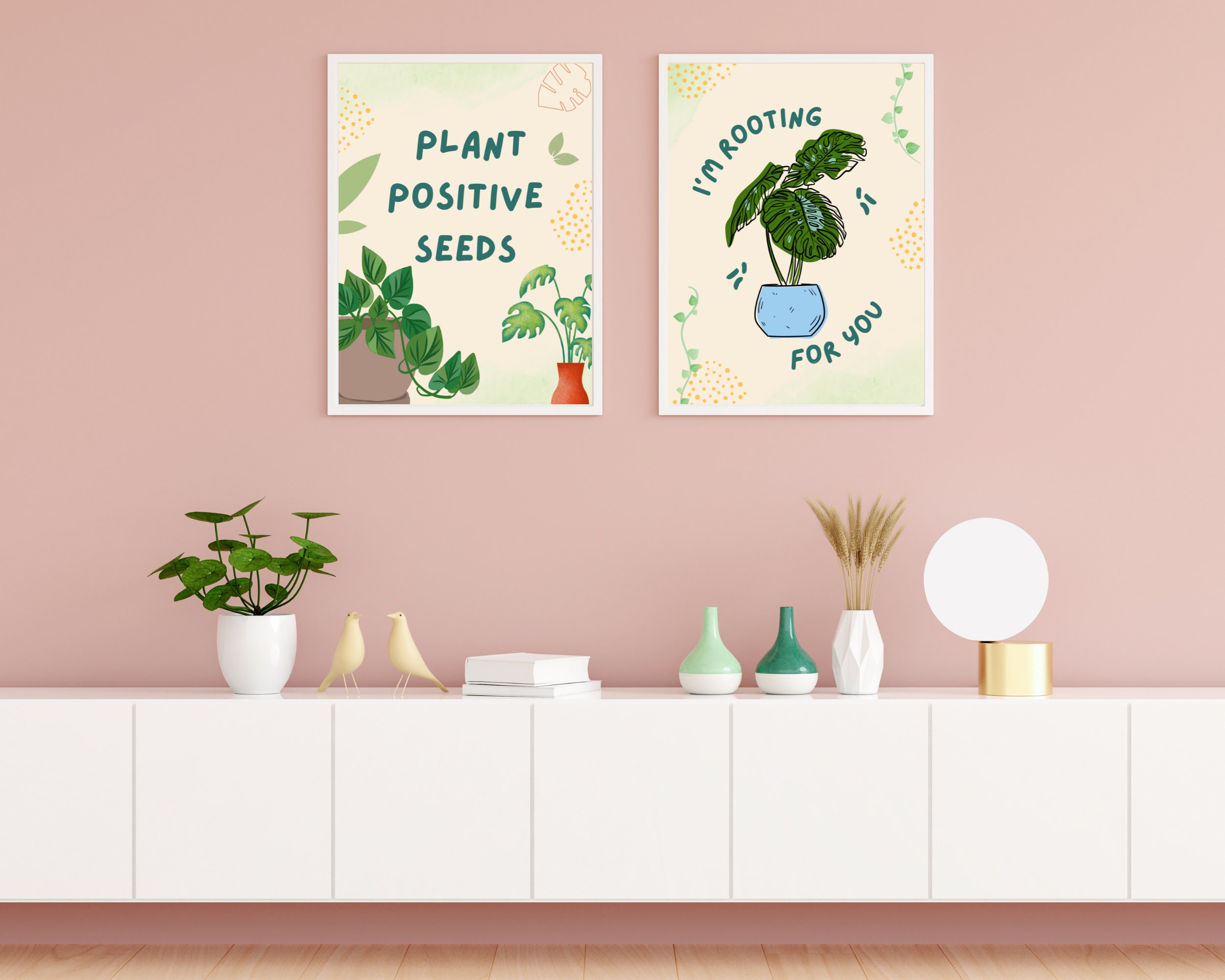 Plant Theme Classroom Posters for Student Motivation and Inspiration ...