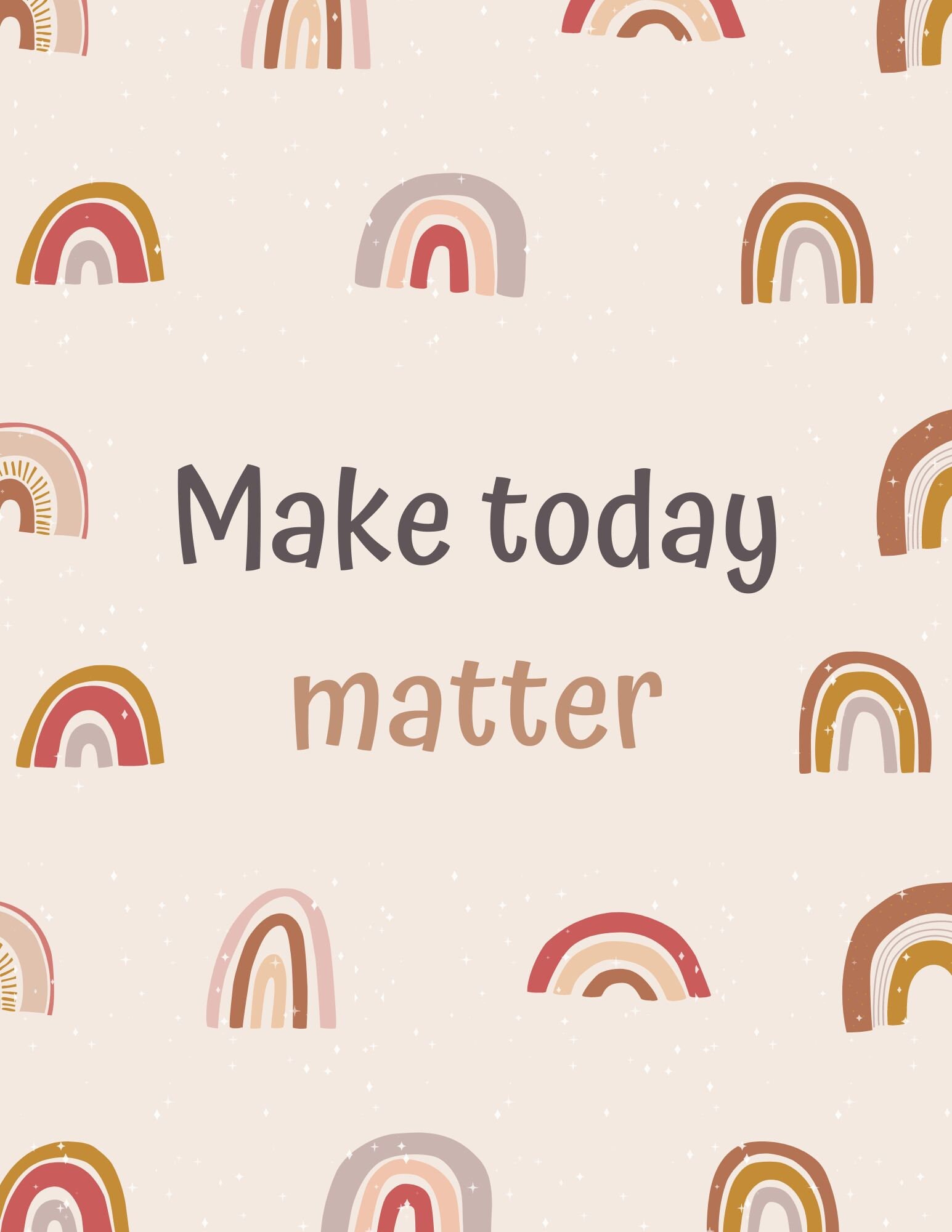 Boho Rainbow Growth Mindset Posters | Customizable DIGITAL DOWNLOAD ...