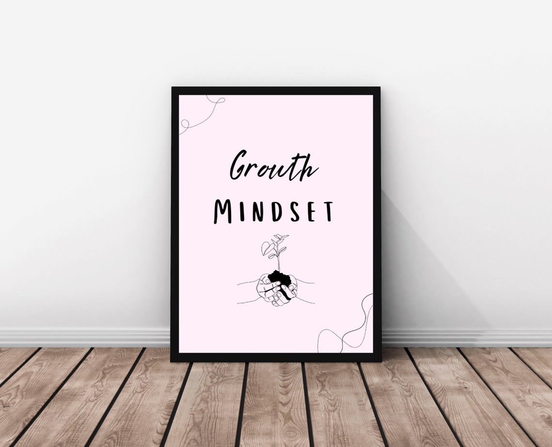 Empowering Growth Mindset Posters for Elementary Classroom: Set of 10 ...