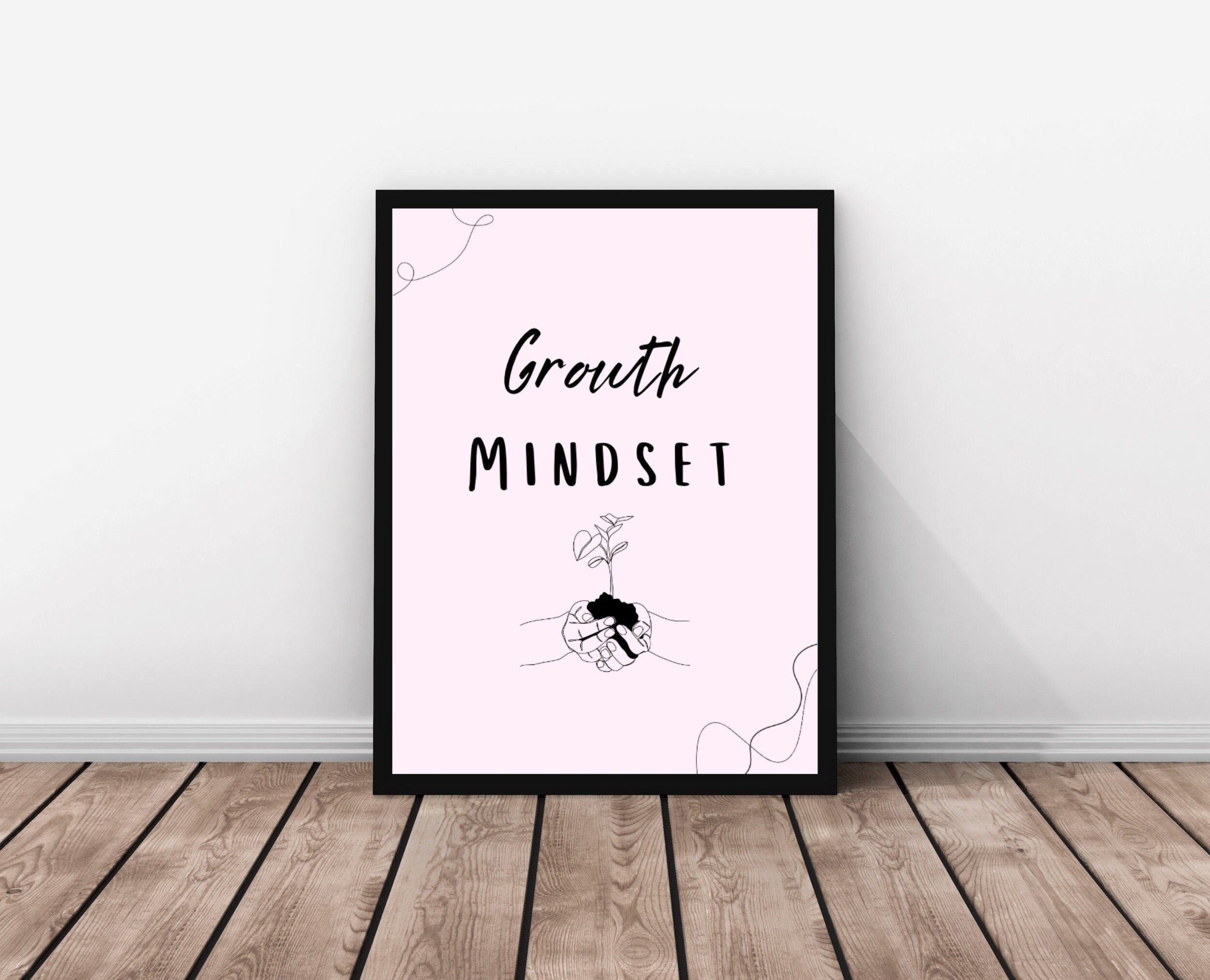 Empowering Growth Mindset Posters for Elementary Classroom: Set of 10 ...