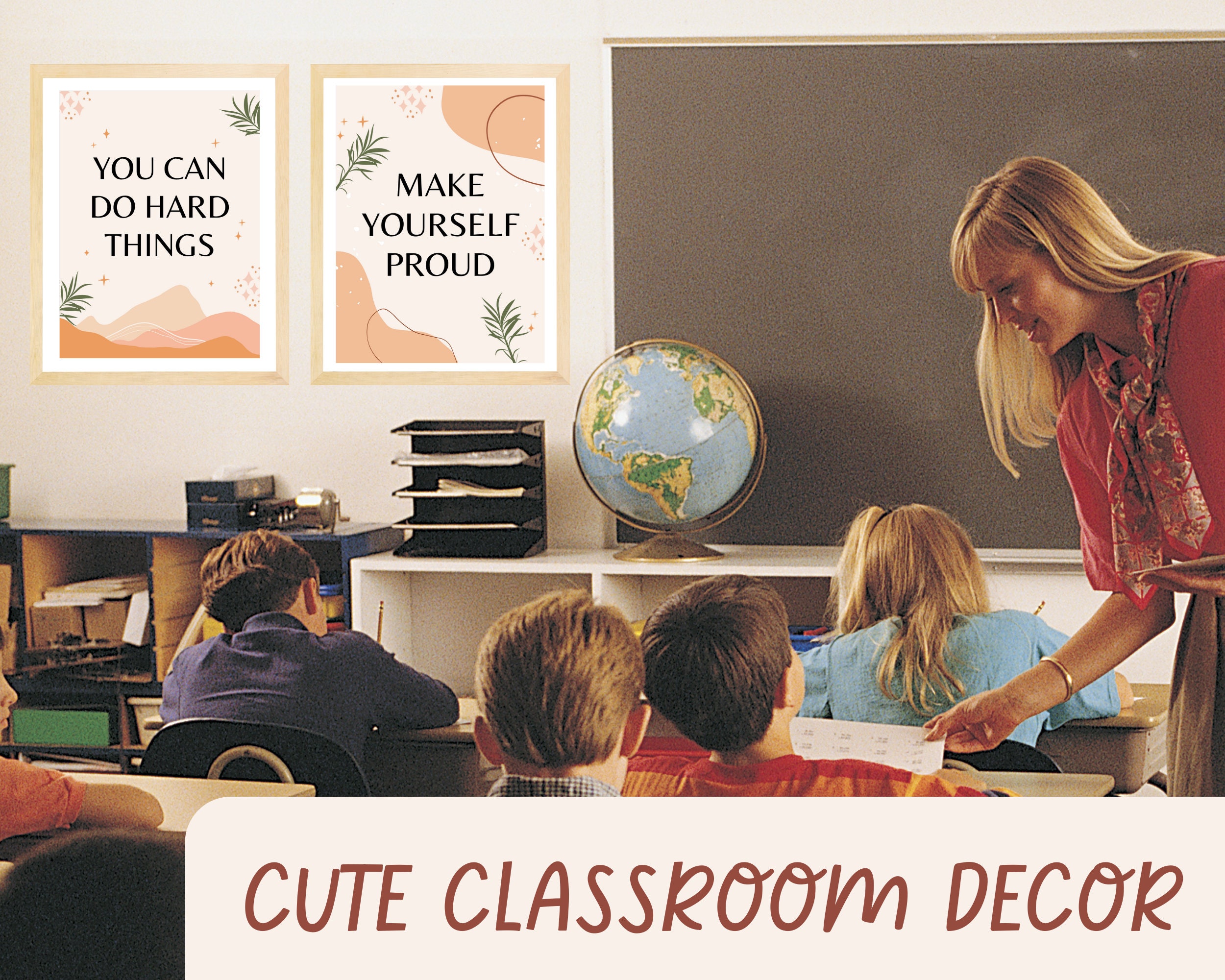 Boho Classroom Posters for Student Motivation and Inspiration ...