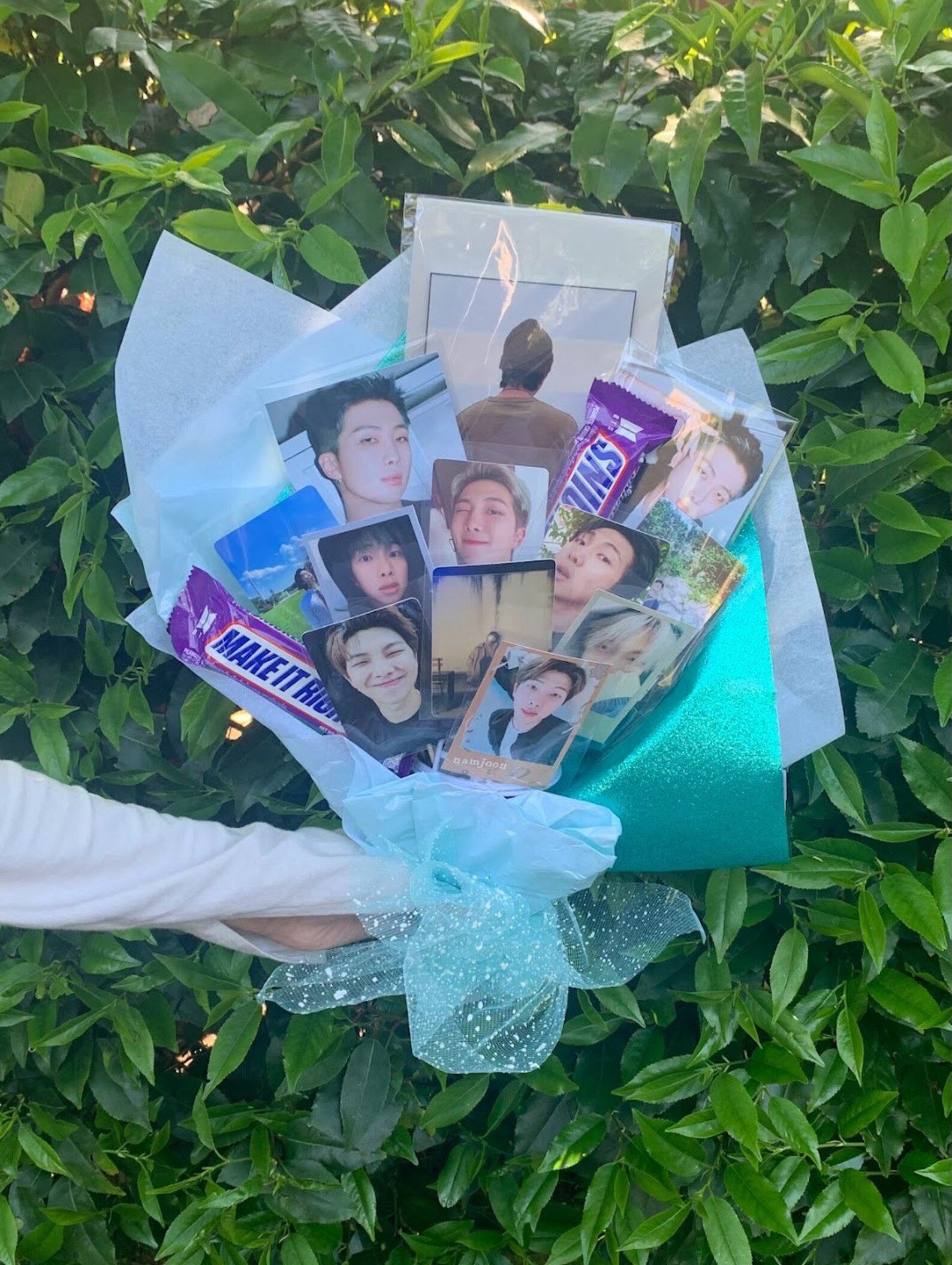 Photocard Bouquet-bts-rm/namjoon - Etsy