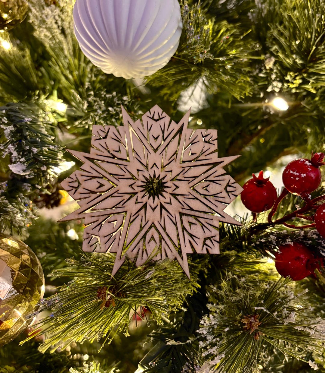 Xtool/glowforge Premium Snowflake Patterns. Perfect for Cricut, Laser ...