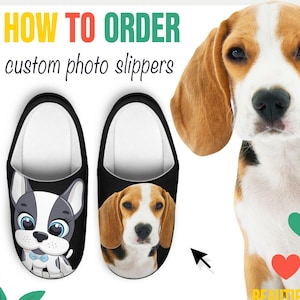Pet Mom Custom Pet Photo Indoor Slippers, Personalized Cat Face Gift ...