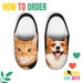 Pet Mom Custom Pet Photo Indoor Slippers, Personalized Cat Face Gift ...