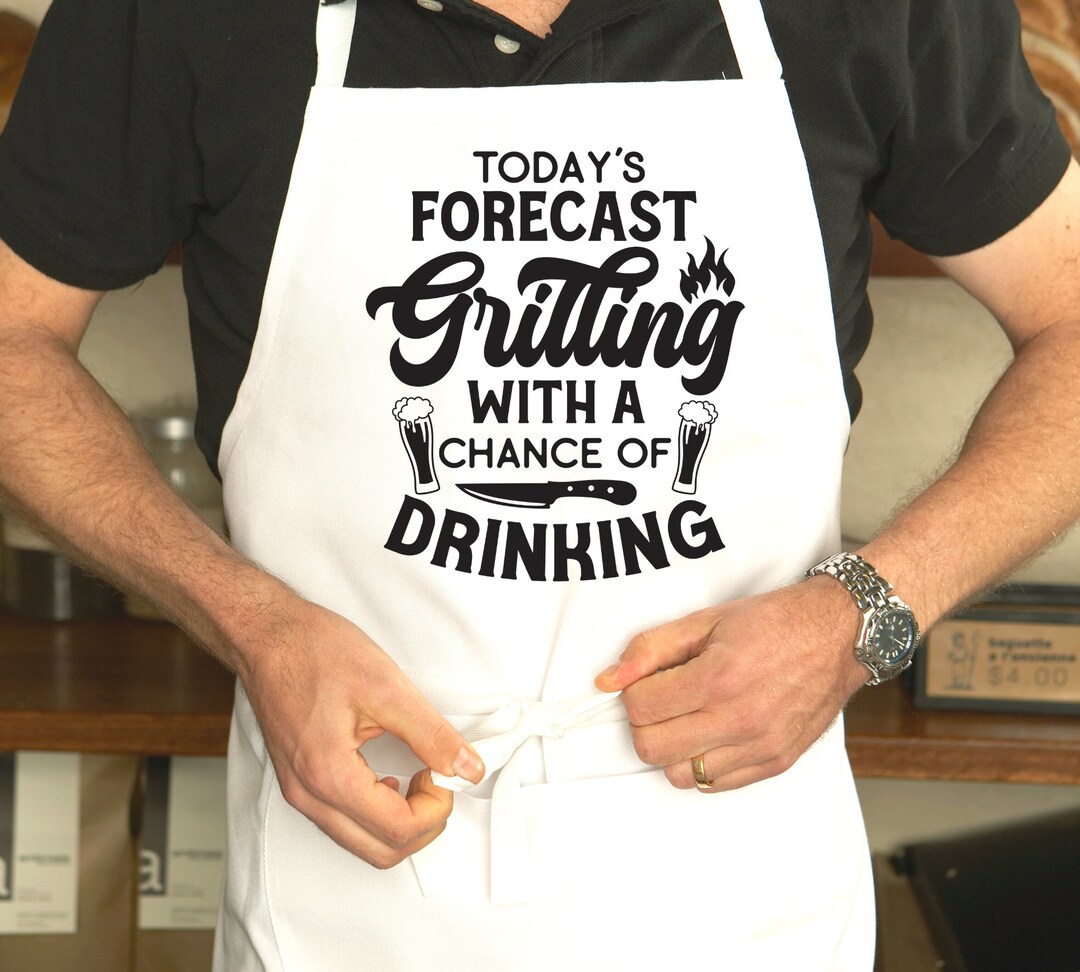 FATHERS DAY APRON Funny Quote Apron Fun Gift for Fathers Day Gift for ...