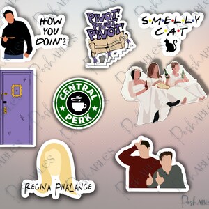 Friends Stickers Friends Vinyl Stickers Friends Favourite - Etsy