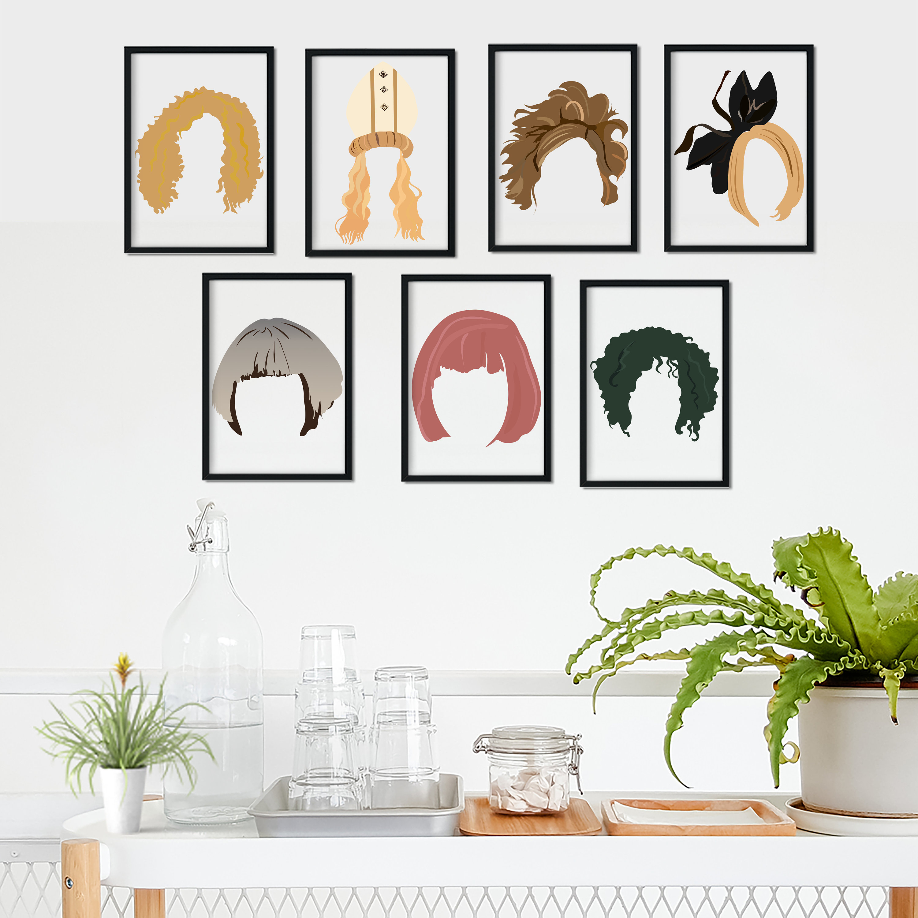 The Many (individual) Wigs of Moira Rose (seperate Files) DIGITAL - Etsy