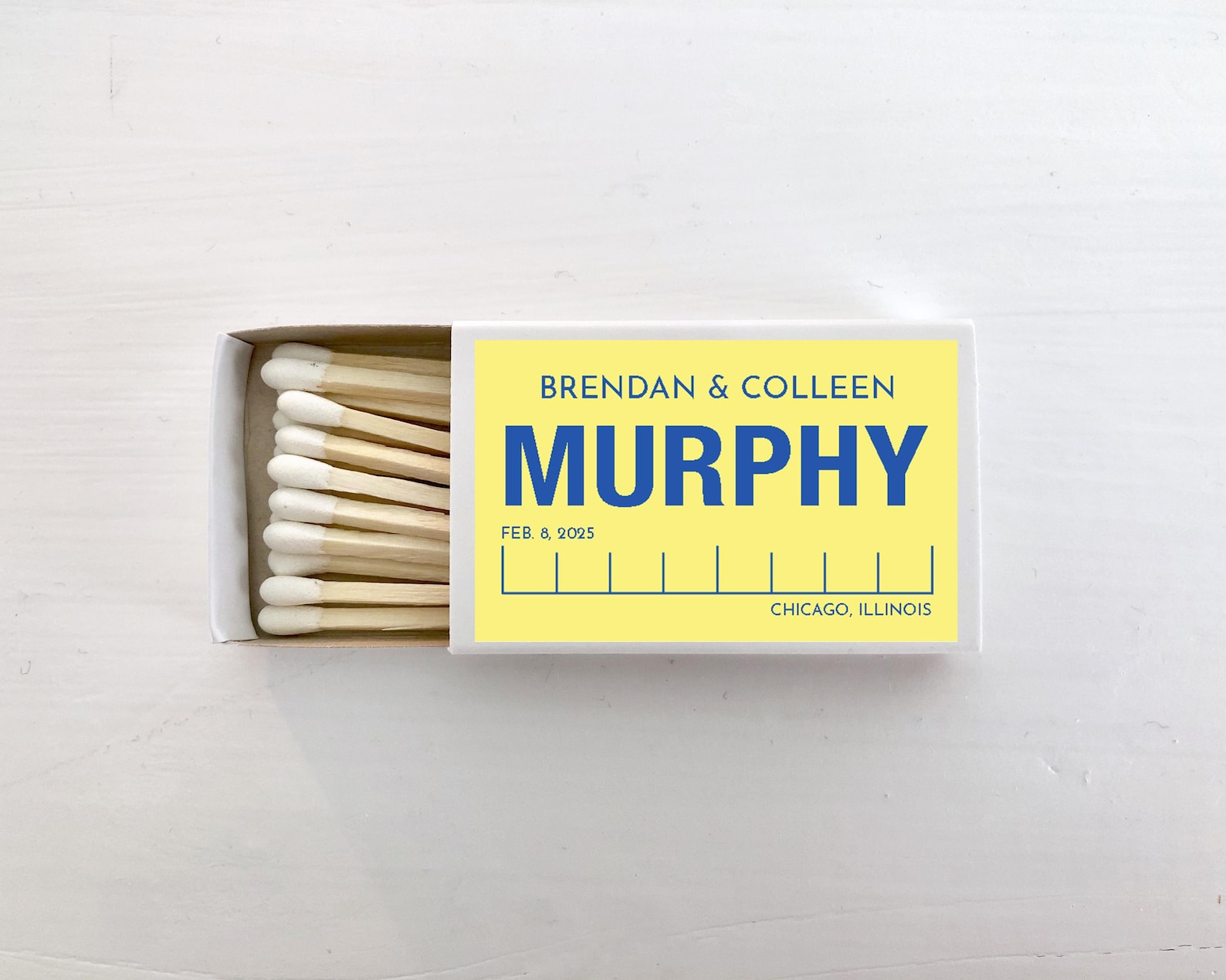 Wedding Matchbox Stick of Butter Labels (sheet of 24) - Etsy