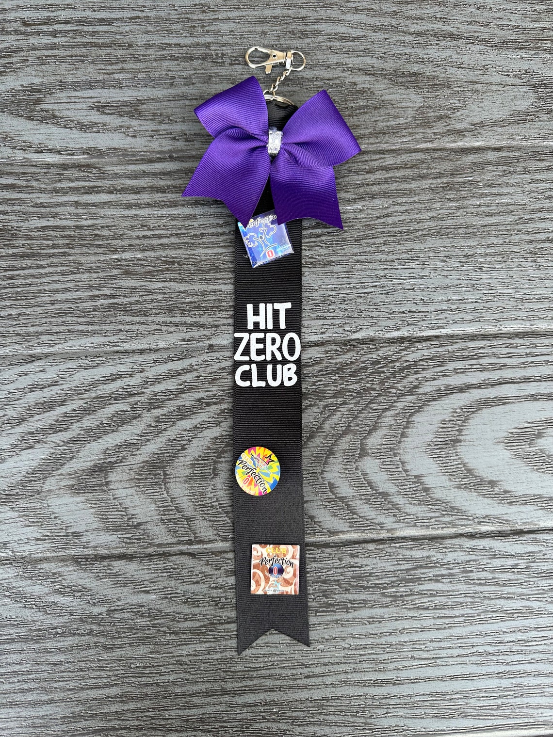 Hit Zero Club Ribbon, Pin Me Ribbons, Hit Zero Pin, Cheerleader Gifts ...