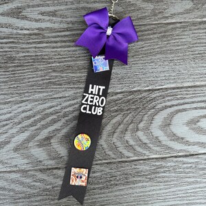 Hit Zero Club Ribbon, Pin Me Ribbons, Hit Zero Pin, Cheerleader Gifts ...