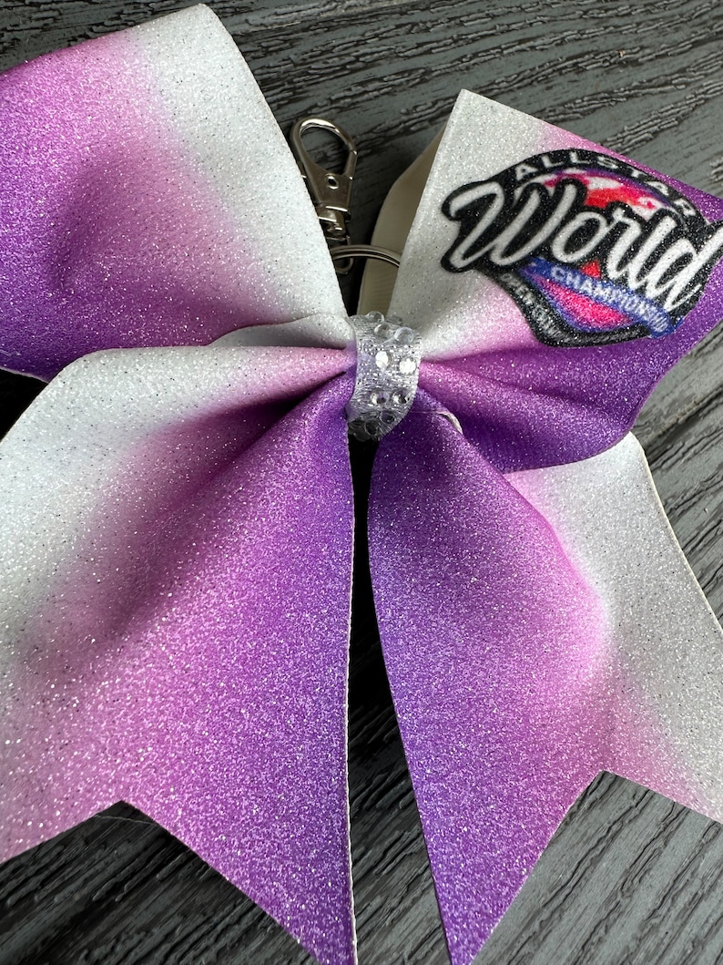 Allstar World Championship Bow Keychain, Bow Bag Tag, Keychain Bow ...