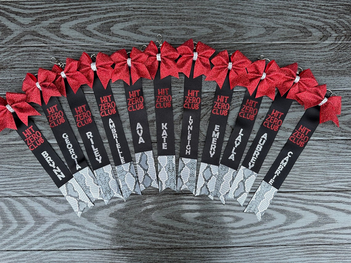 Pin Me Ribbon, Cheerleader Ribbon, Bookbag Accessory, Cheerleader Gifts ...