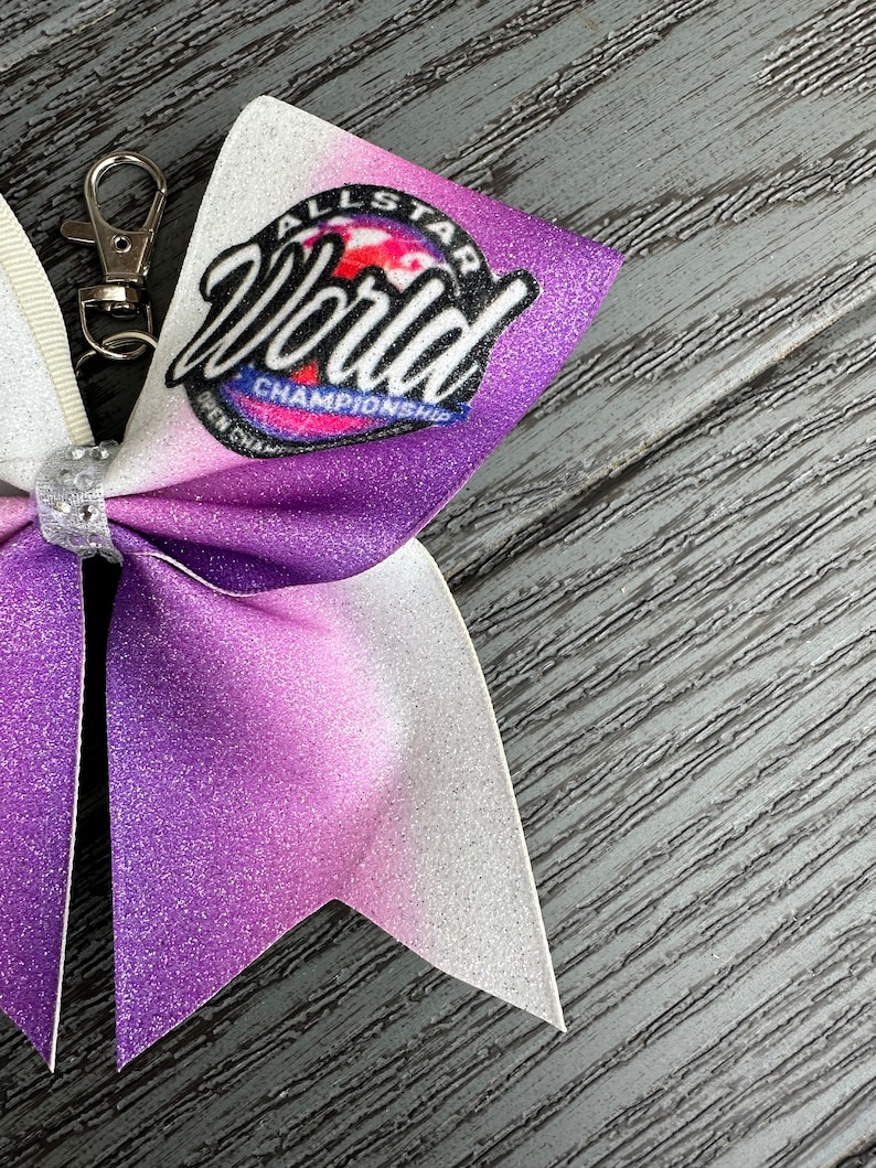 Allstar World Championship Bow Keychain, Bow Bag Tag, Keychain Bow ...