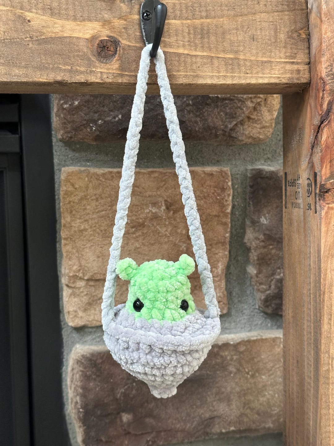 Hanging Alien Crochet Plushie - Etsy