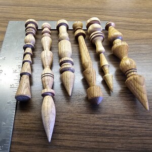Ornament | Spindle | Finial | Hand Turned | Hardwood | Decorative ...