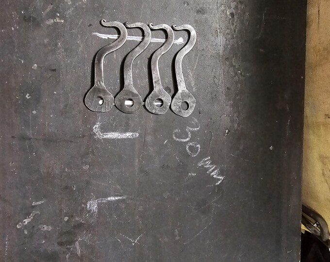 Blacksmith Hand Forged Latch Closure | Hook for Hook and Eye Latch | 3 ...