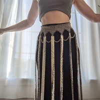 Chainmail Skirt Small Chain Layers, Aluminum Jump Ring, Stylish and ...