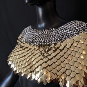Scale Maille Capelet Armor - Etsy