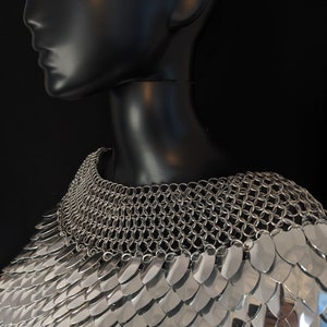 Scale Maille Capelet Armor - Etsy
