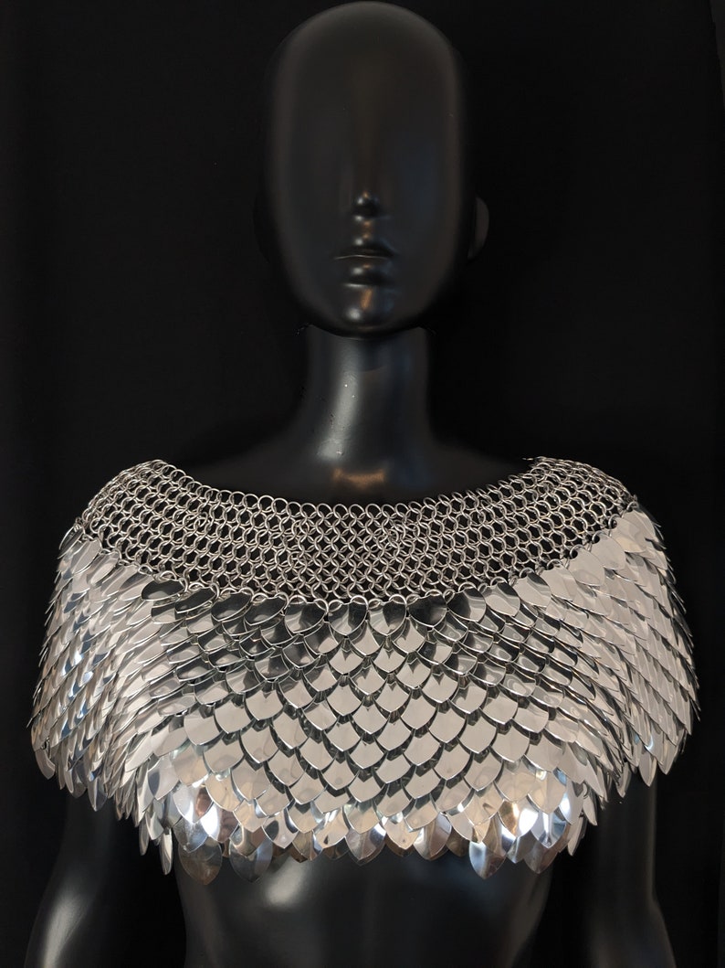 Scale Maille Capelet Armor - Etsy