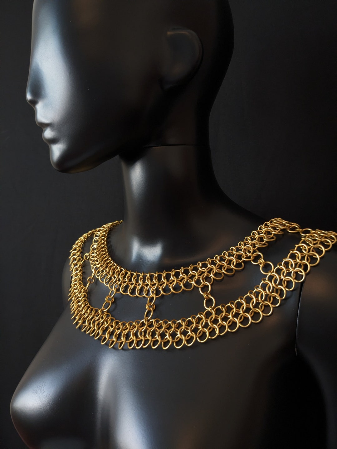 Regalia Chainmaille Shoulder Armor - Etsy