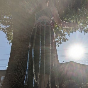 Scale Maille Maxi Skirt - Etsy