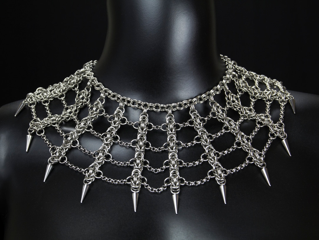 Spiderweb Choker Necklace - Etsy