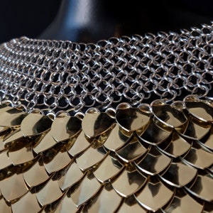 Scale Maille Capelet Armor - Etsy