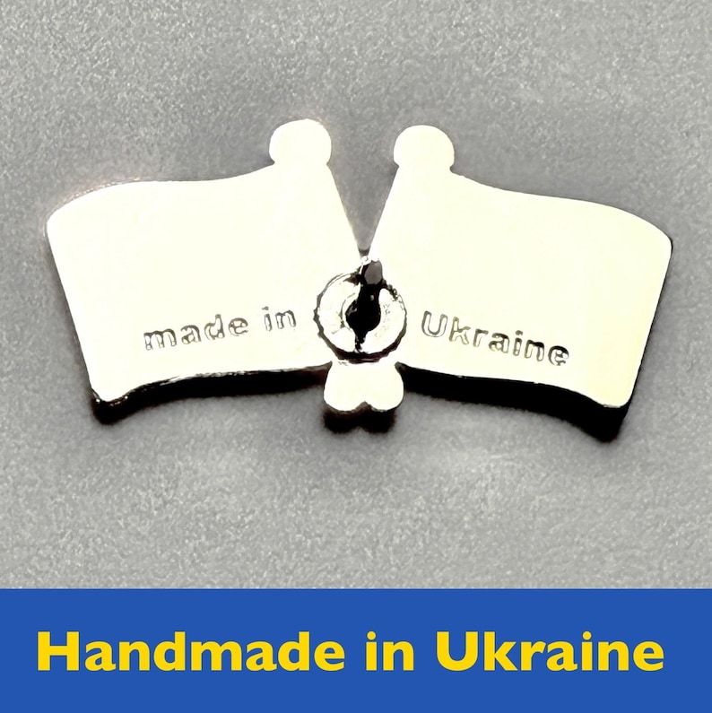 Handmade US Ukraine Flag Pin – Made in Ukraine - Etsy