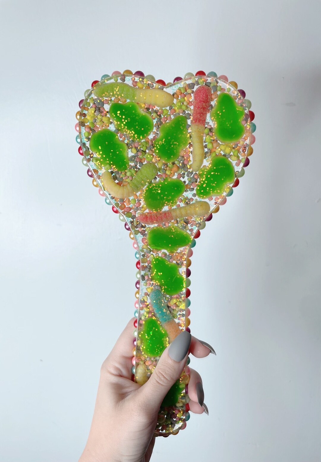 Candyland Heart Shaped Paddle - Etsy