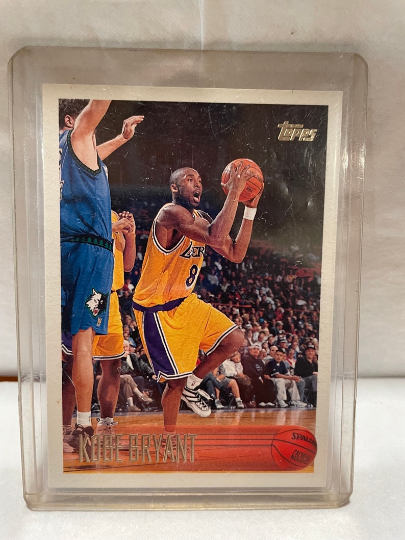Kobe Bryant Topps Rookie Card No. 138 - Etsy