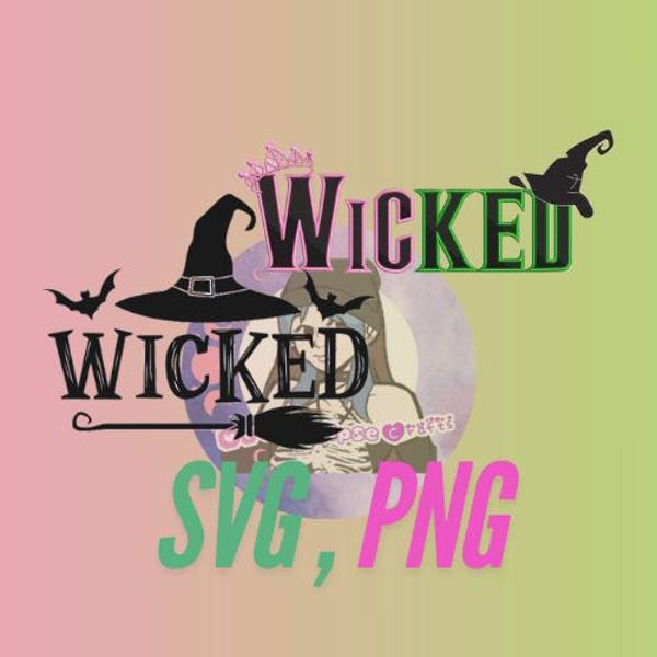 Wicked Logo Svg - Etsy UK