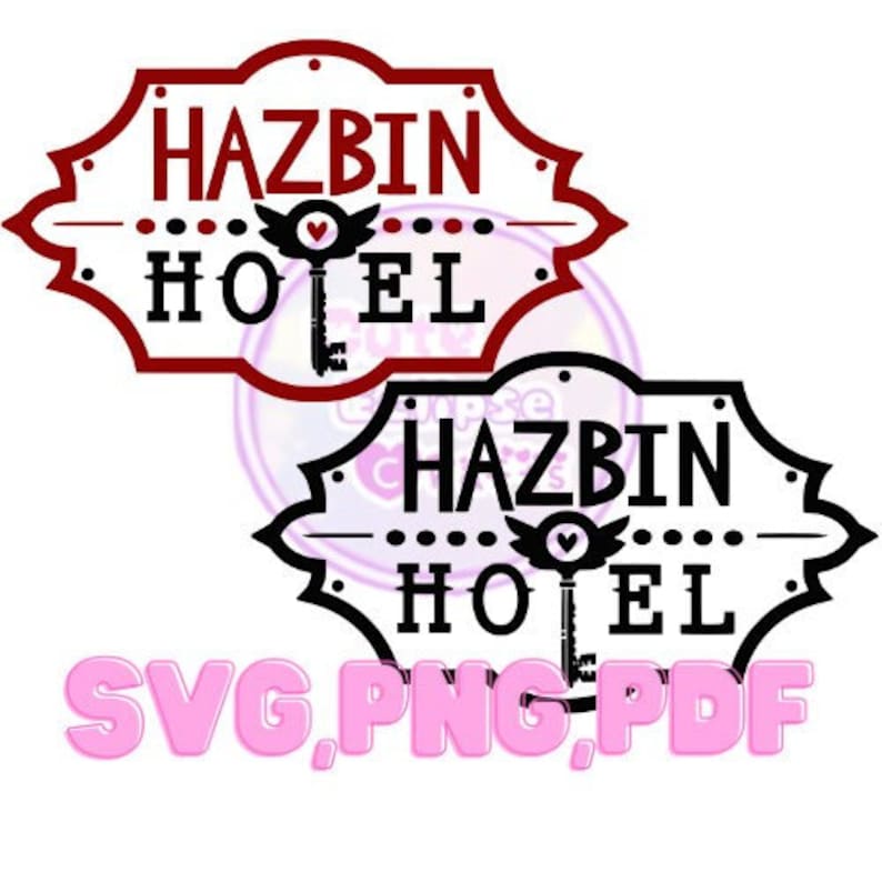Hazbin Hotel Svg - Etsy