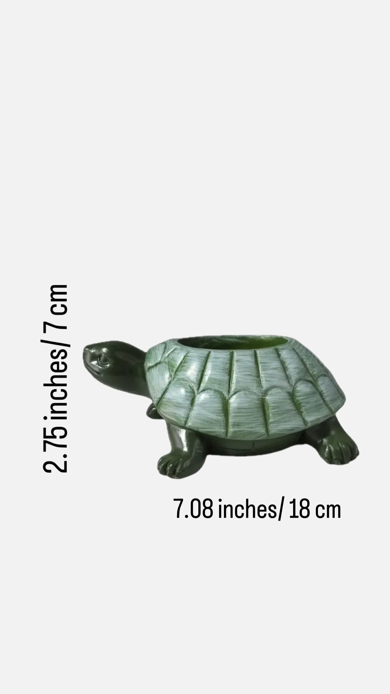Resin Turtle Planter-outdoor Garden & Patio Planter - Etsy