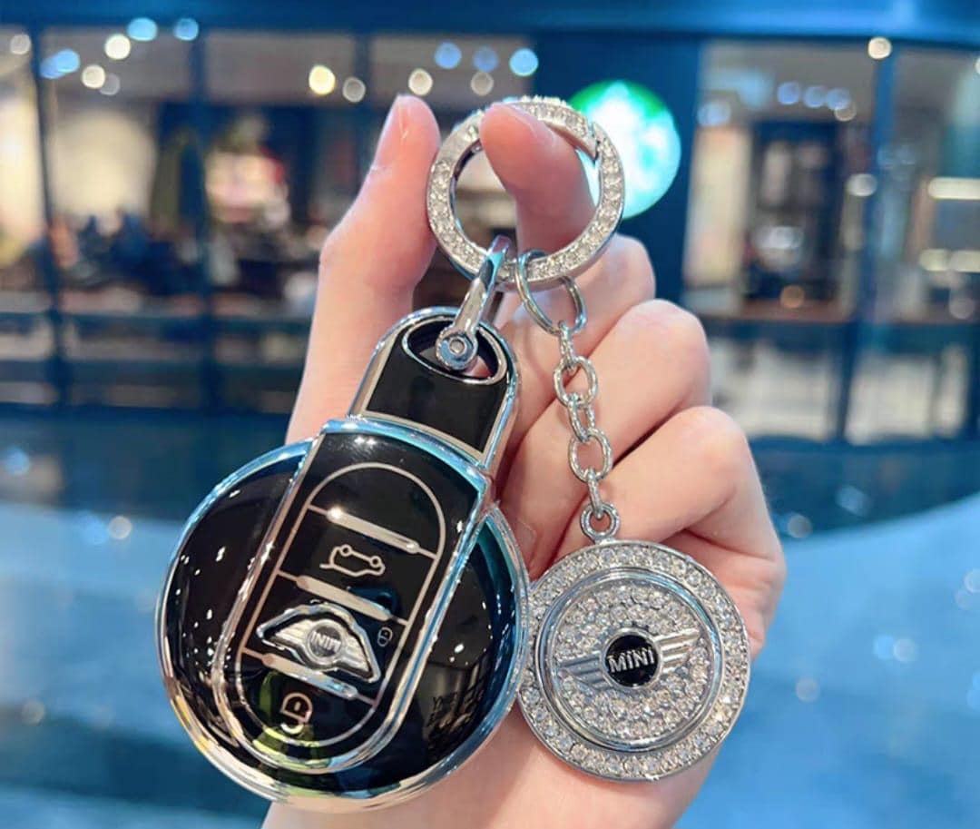 Mini Cooper Key Fob Cover 3 Button , 3 Door/ 5 Door F54 F55 F56 F57 F60 Mini Cooper Accessories ...