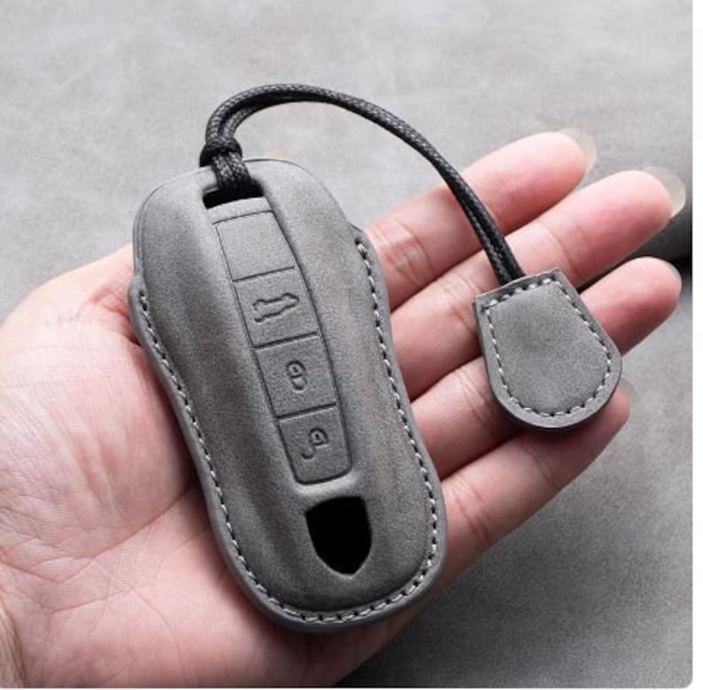 Porsche Key Case in Alcantara Leather, 911 992 718 987 Carrera GTS ...