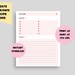 Cute Printable Recipe Sheet Recipe Pages Recipe Planner - Etsy