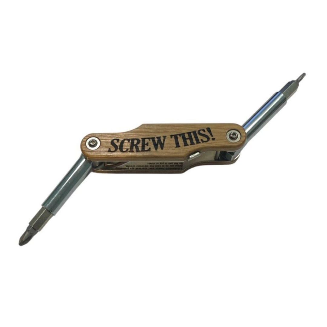 Folding Screwdriver 10 in 1 Phillips Torx Square Nut Driver Tool Screw ...