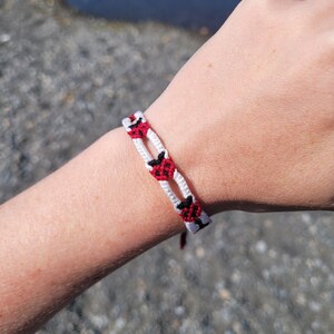 Adjustable Ladybug Friendship Bracelet - Etsy