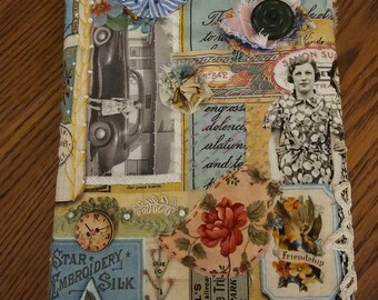 Handmade, Slow Stitch Needlebook - Etsy