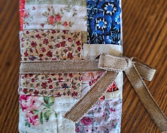 Handmade Shabby Chic Needlebook With Handsewn Embroidery, Slow Stitch ...