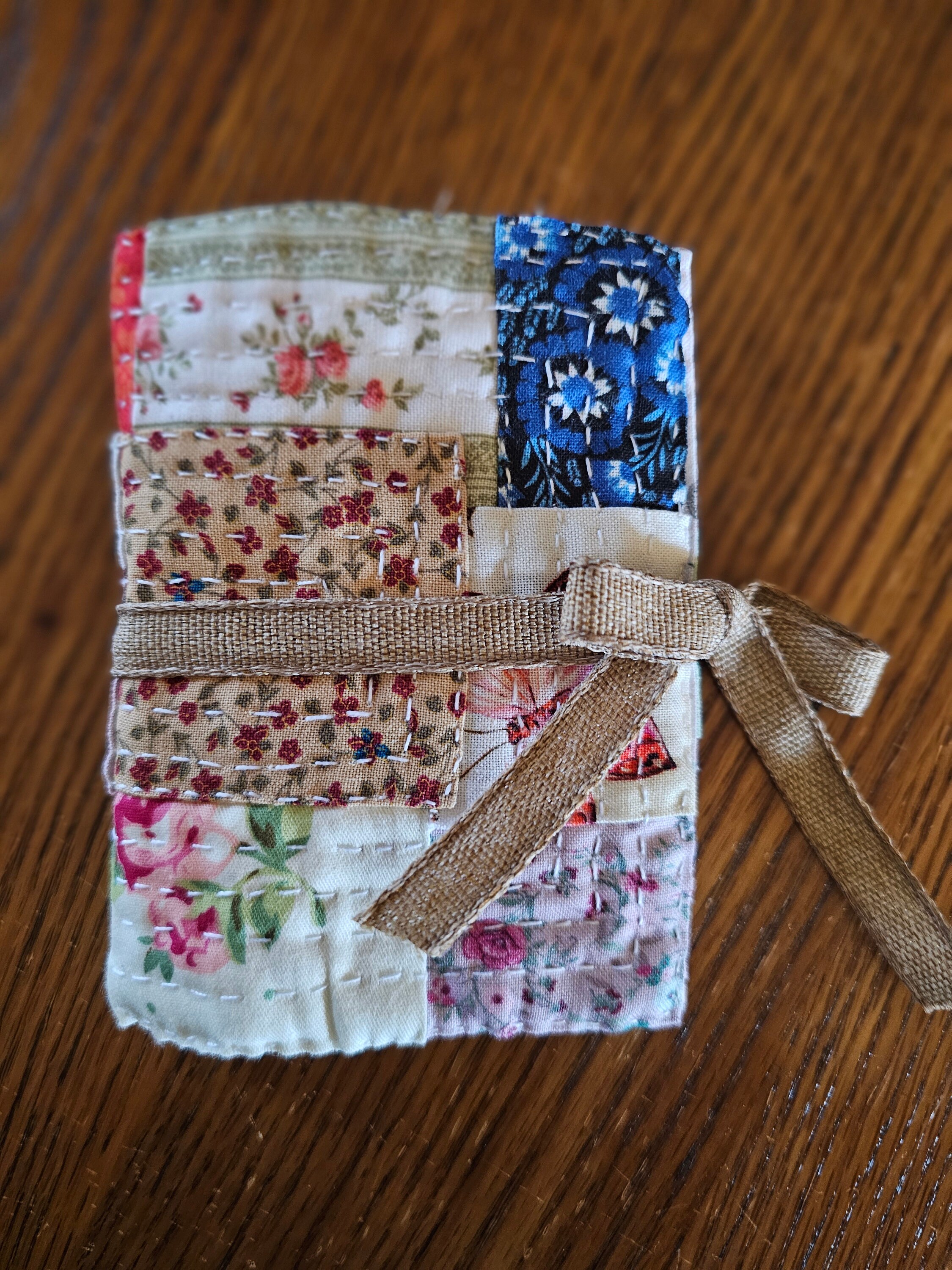 Handmade, Slow Stitch Needlebook - Etsy