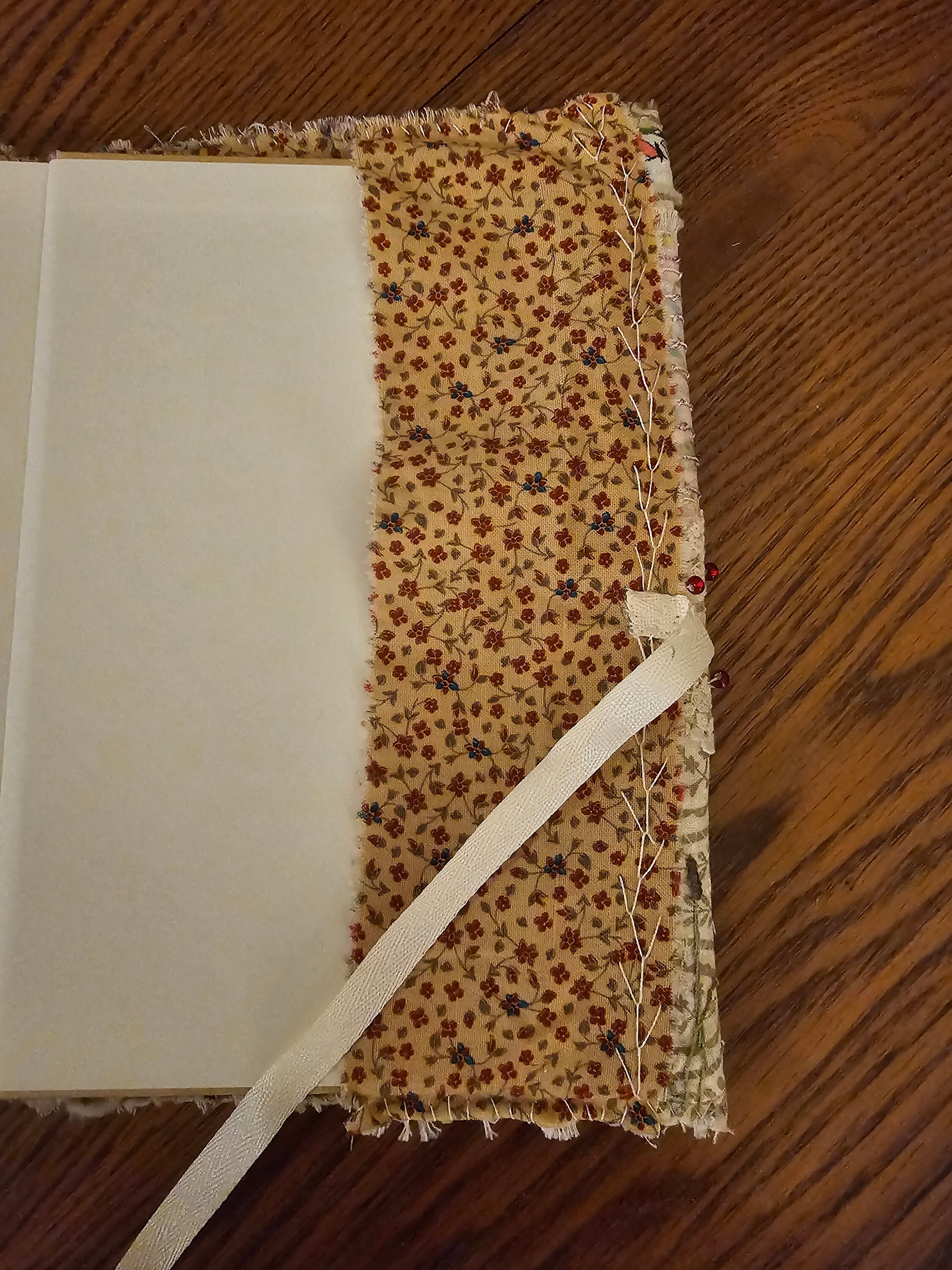 Handmade Slow Stitch Journal Cover With Journal - Etsy