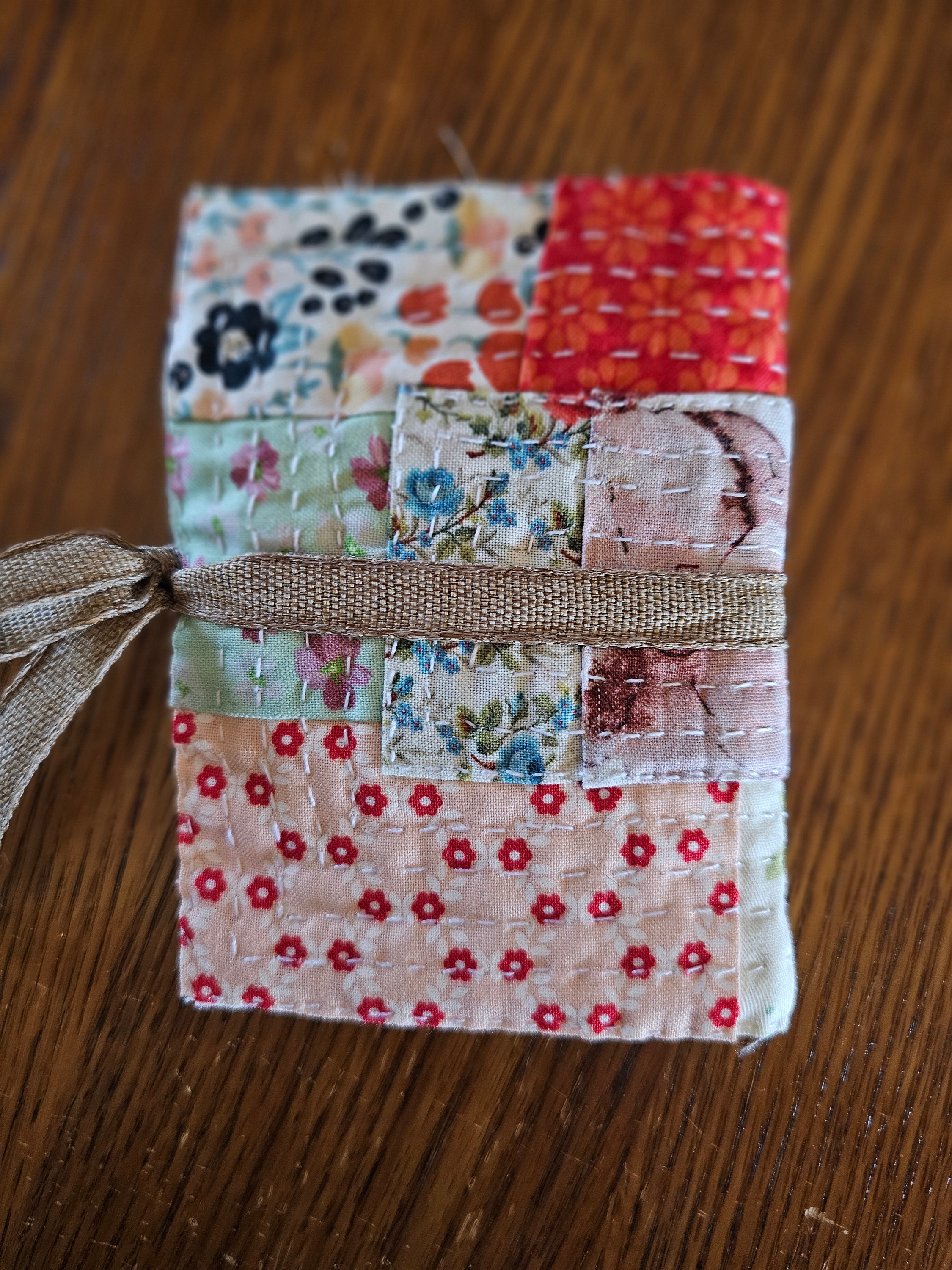 Handmade, Slow Stitch Needlebook - Etsy