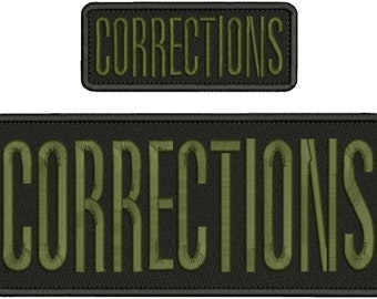 Corrections Patches - Etsy